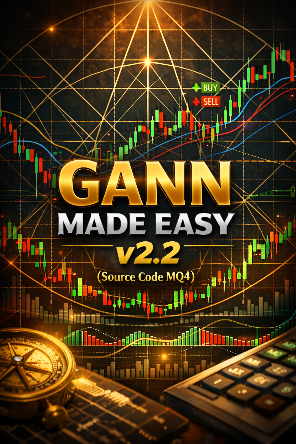 GANN MADE EASY v2.2 (Source Code MQ4) – TECHWIZ FOREX SHOP